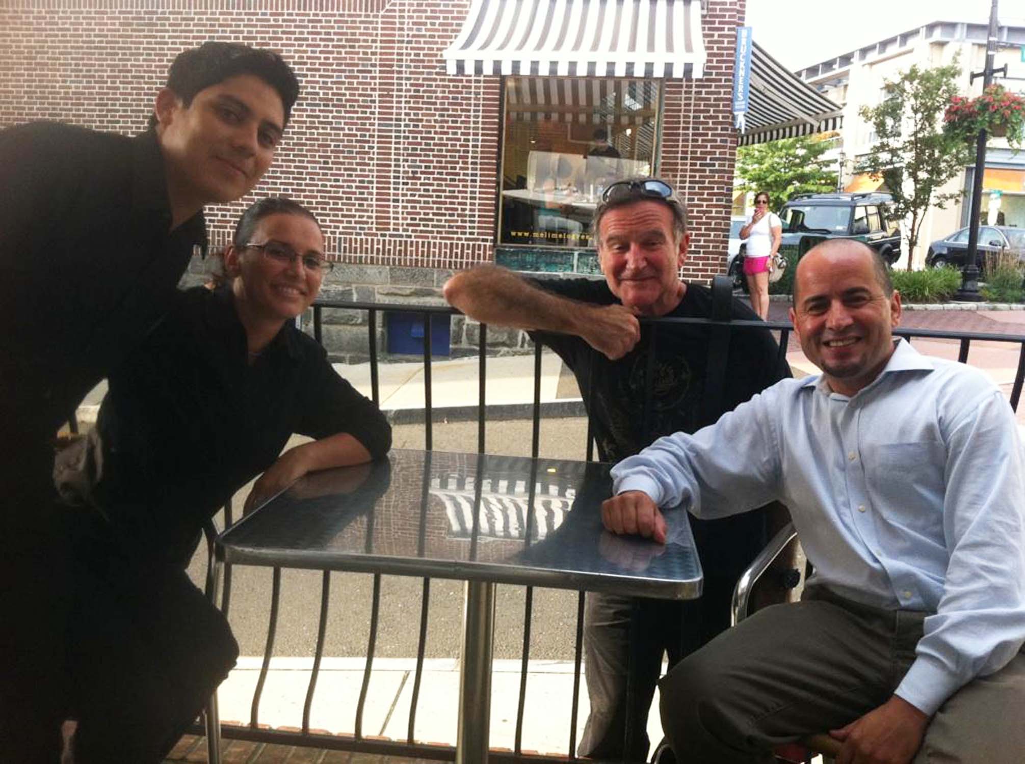 Happy memories of Williams filming in Greenwich