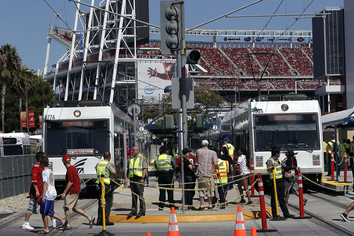 The race to Levi's Stadium: By car, Caltrain, Amtrak, BART, and VTA