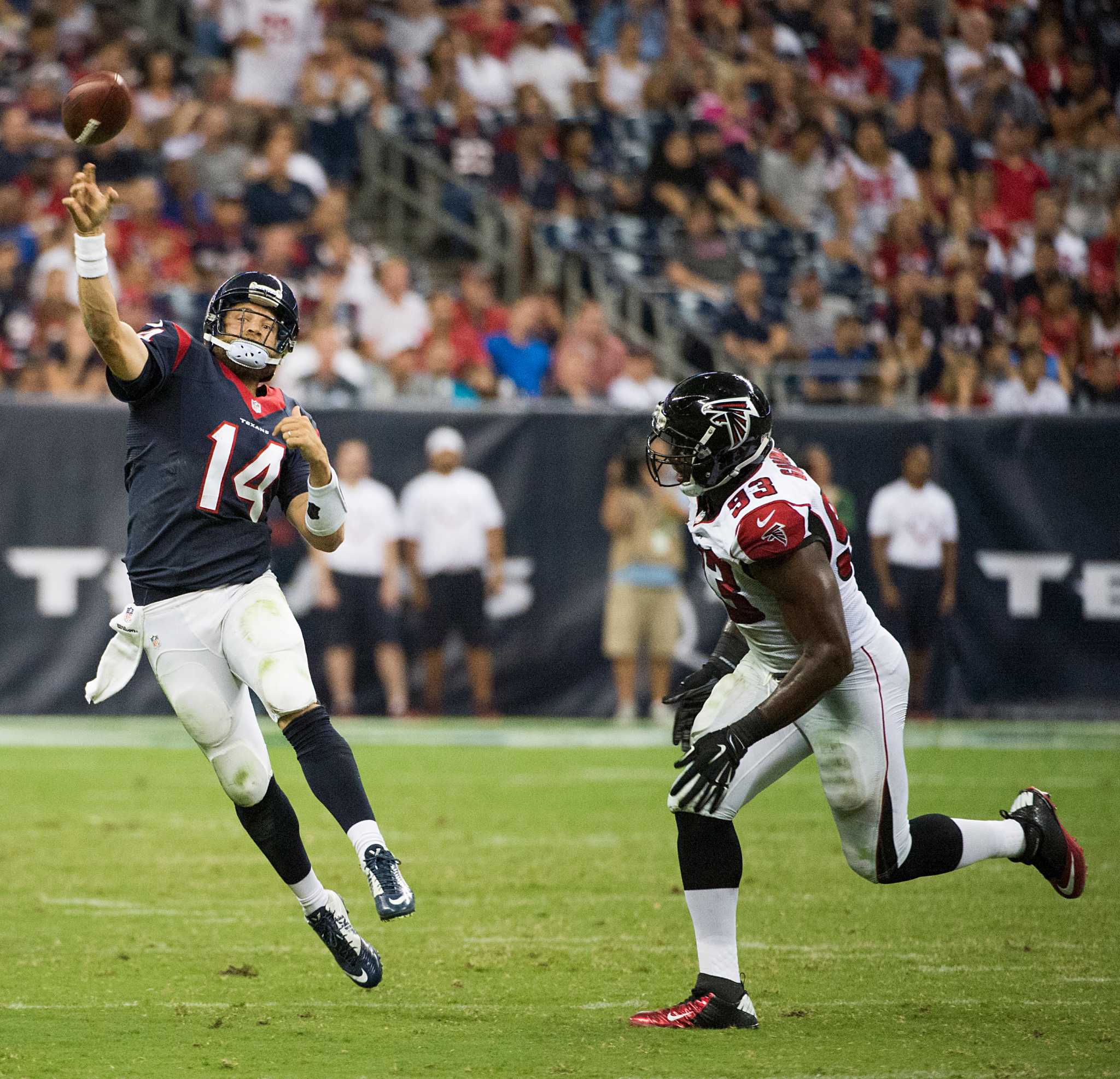 Texans report: Fitzpatrick takes step forward against Falcons