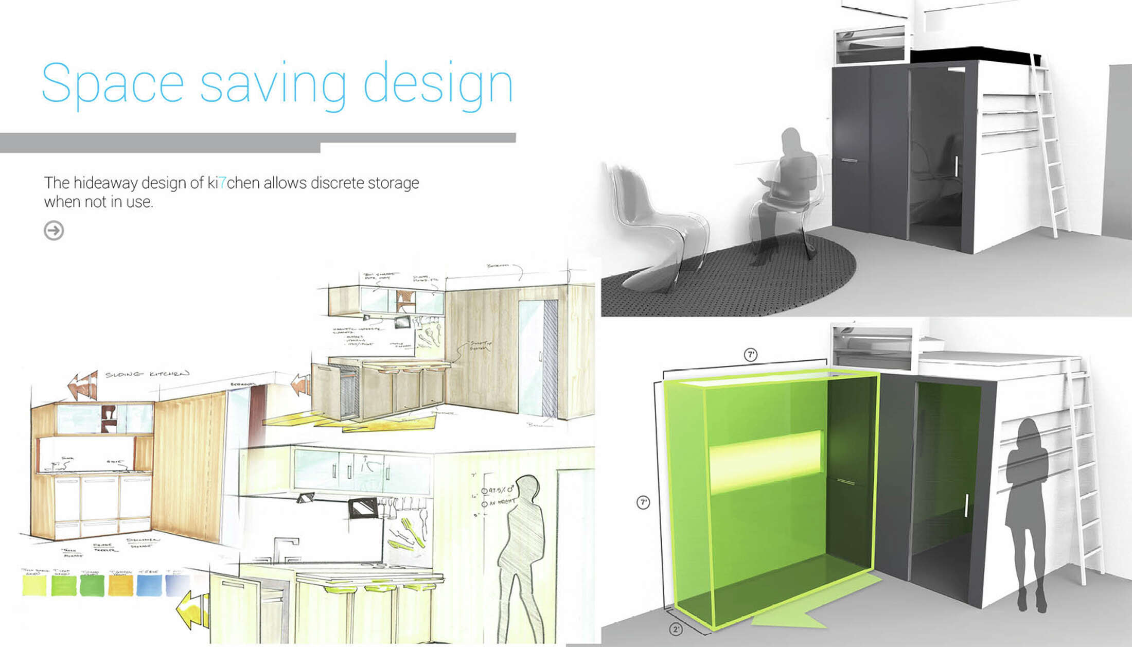 What if you could slide your kitchen out of the way?
