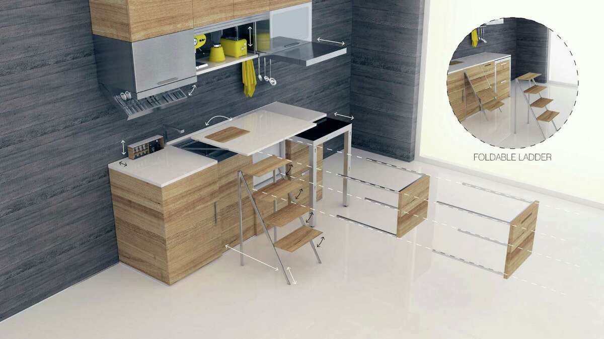What if you could slide your kitchen out of the way?