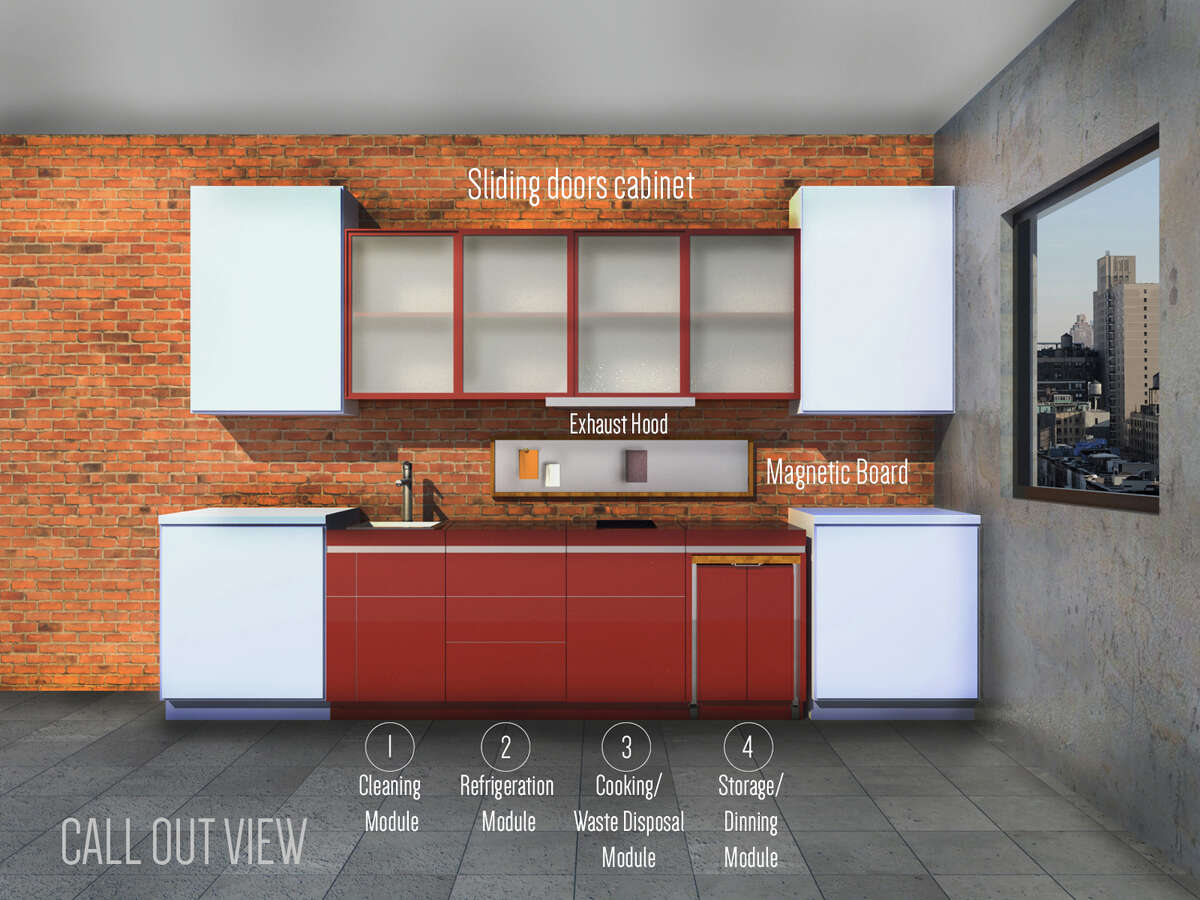 What if you could slide your kitchen out of the way?