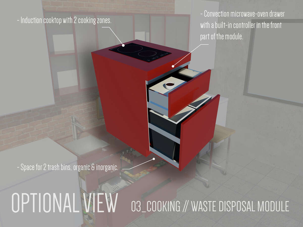 What if you could slide your kitchen out of the way?