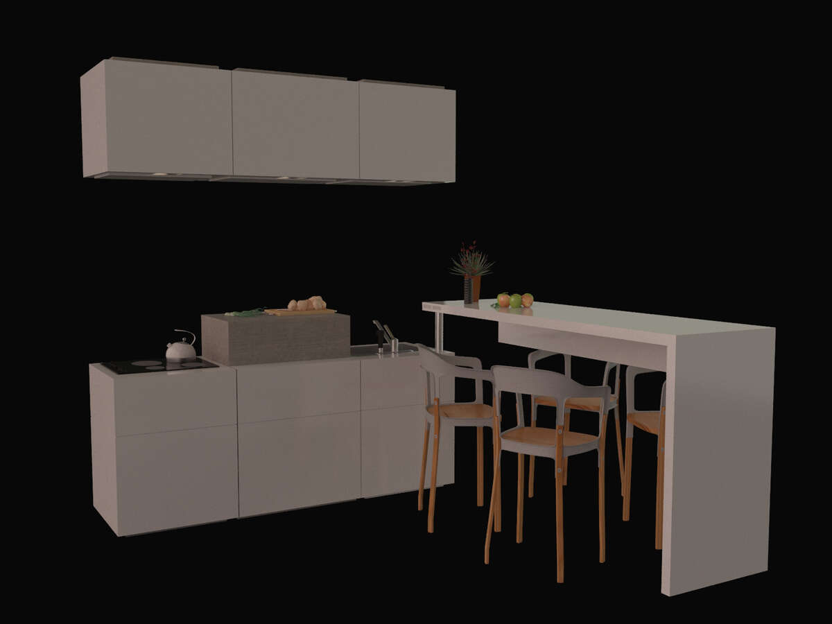 What if you could slide your kitchen out of the way?