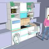 What if you could slide your kitchen out of the way? - seattlepi.com