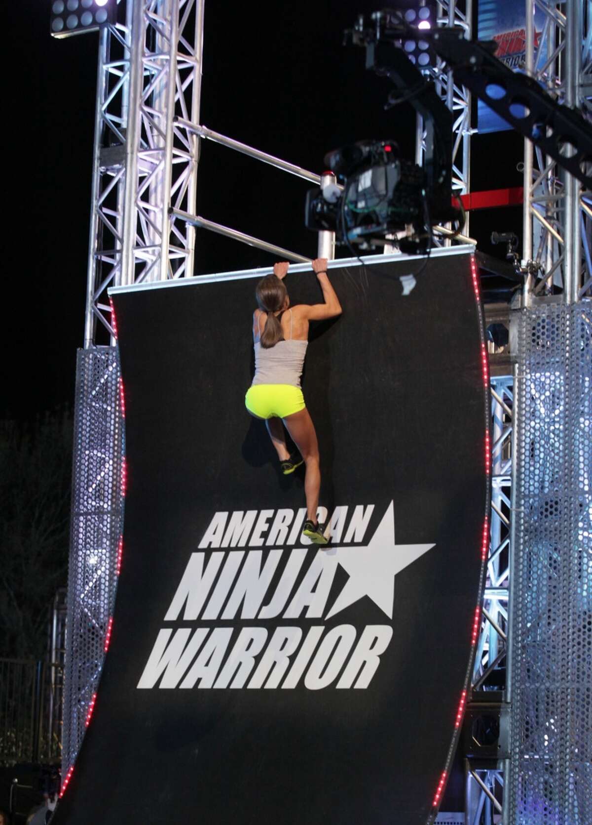 S.A. athlete's 'Ninja' run ends with plunge