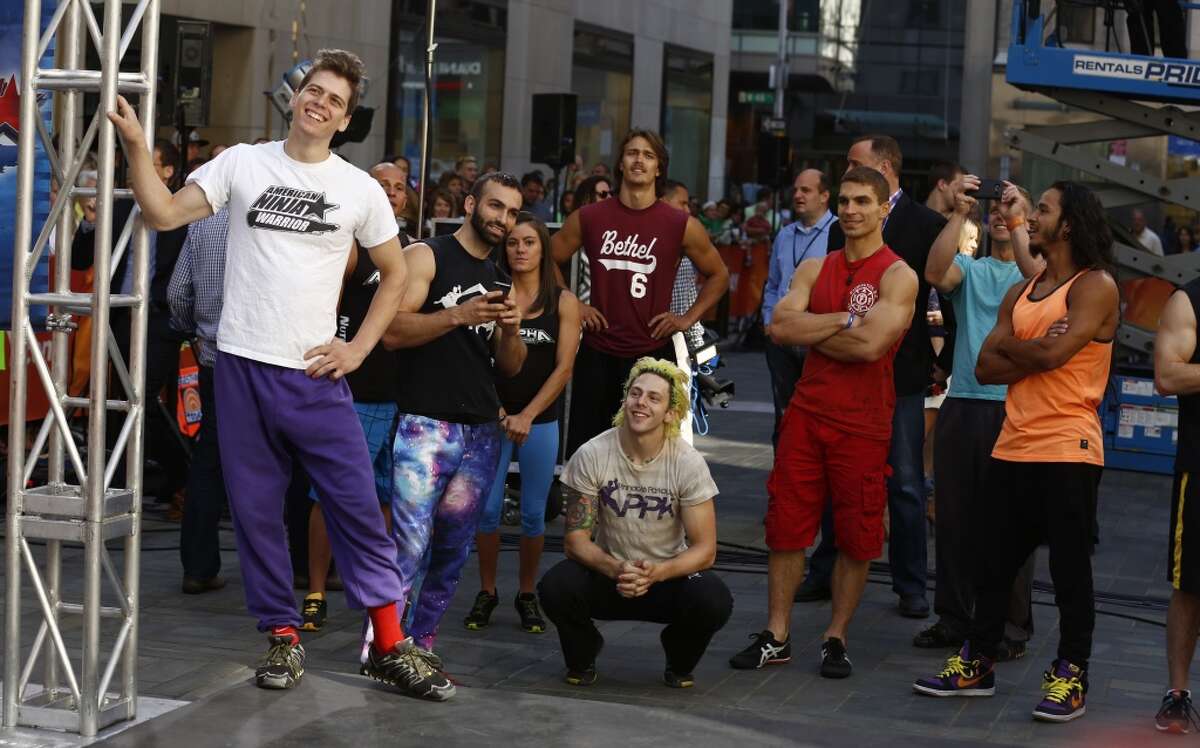 S.A. athlete's 'Ninja' run ends with plunge