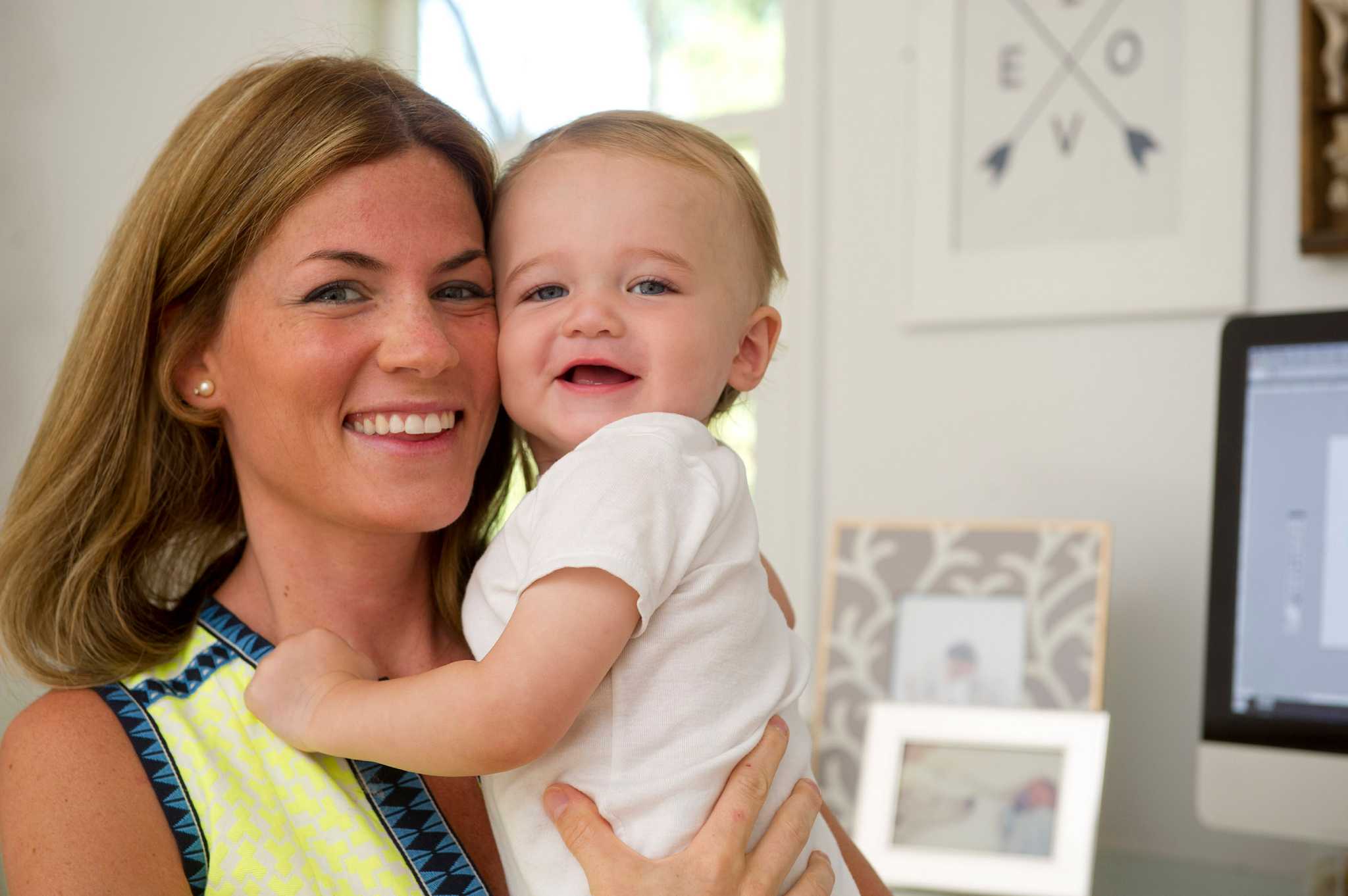 After baby, tapping her inner entrepreneur