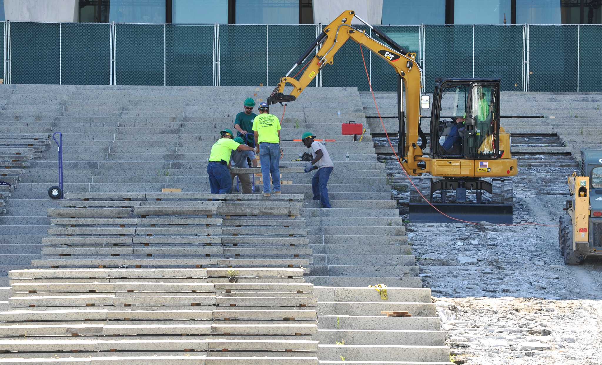 A step up for museum's stairs