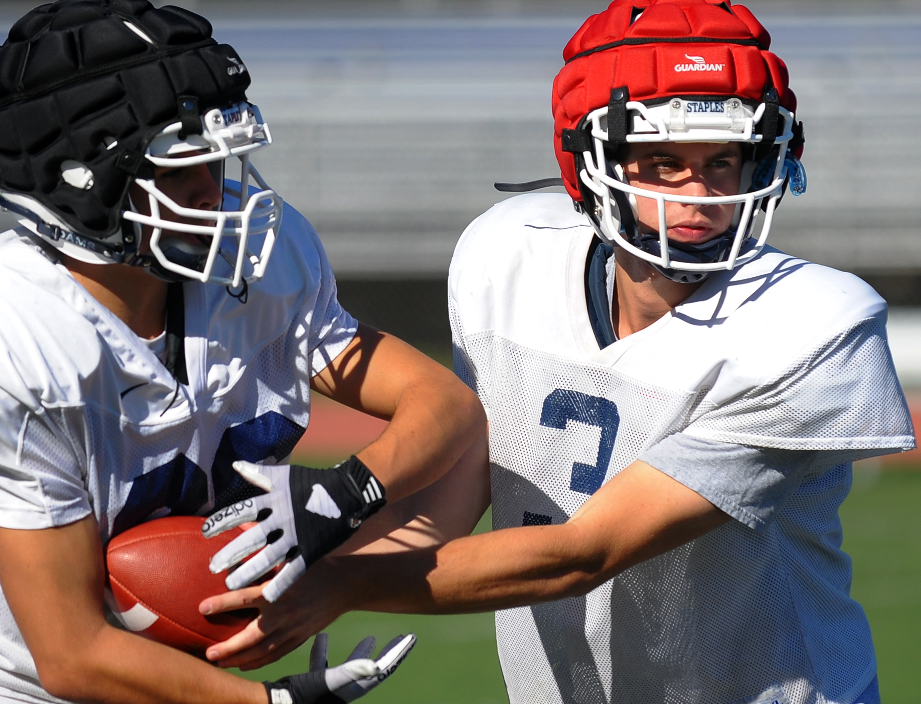 Staples football opens camp with new man under center