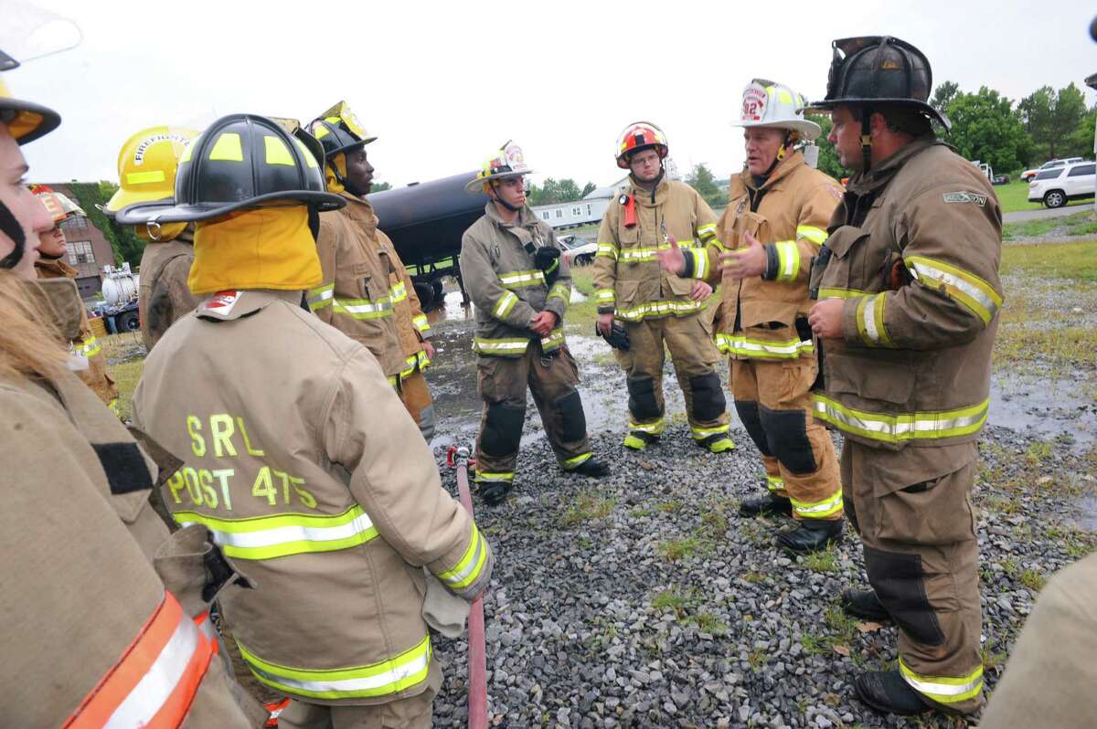 Youth firefighters learn special skills