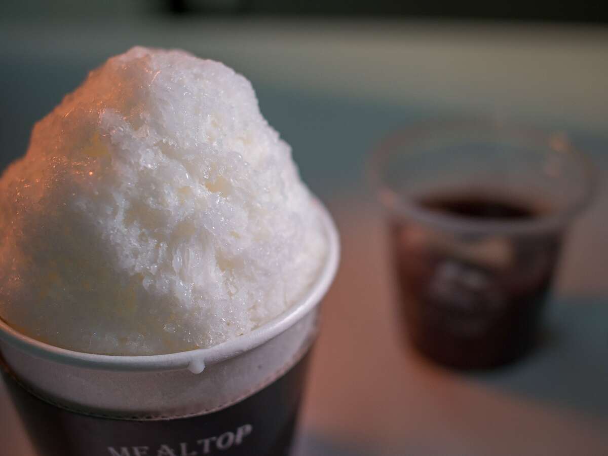 Mealtop's melt-in-your-mouth Korean shaved ice at Valley Fair