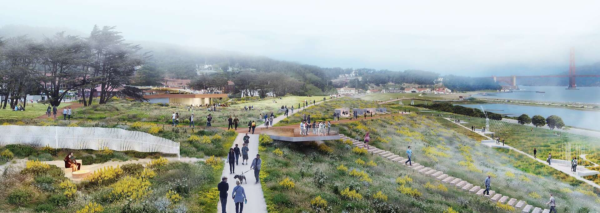 Competing visions for a new Presidio landscape to be unveiled