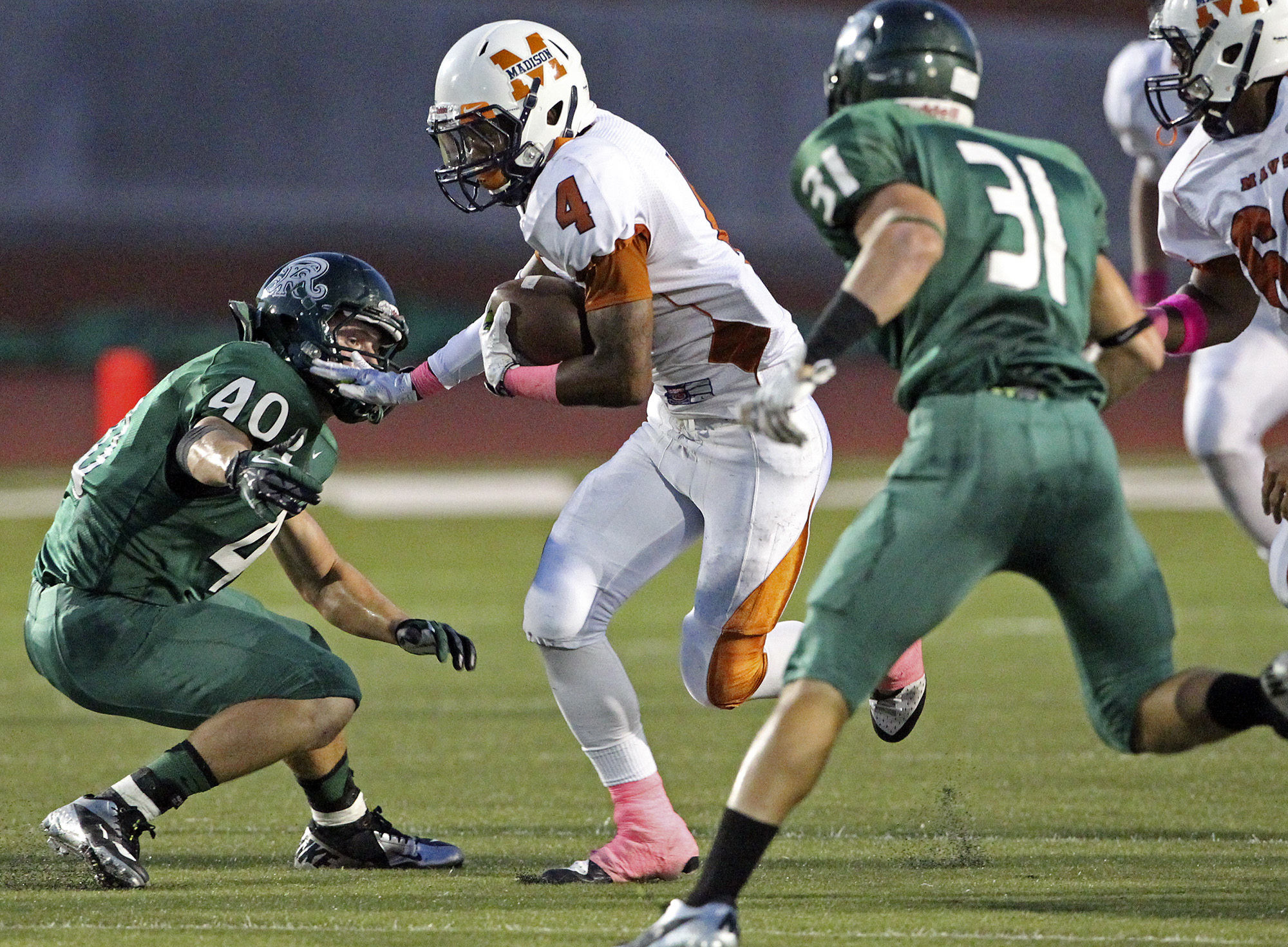Reagan searching for skill-position players to stay in title hunt
