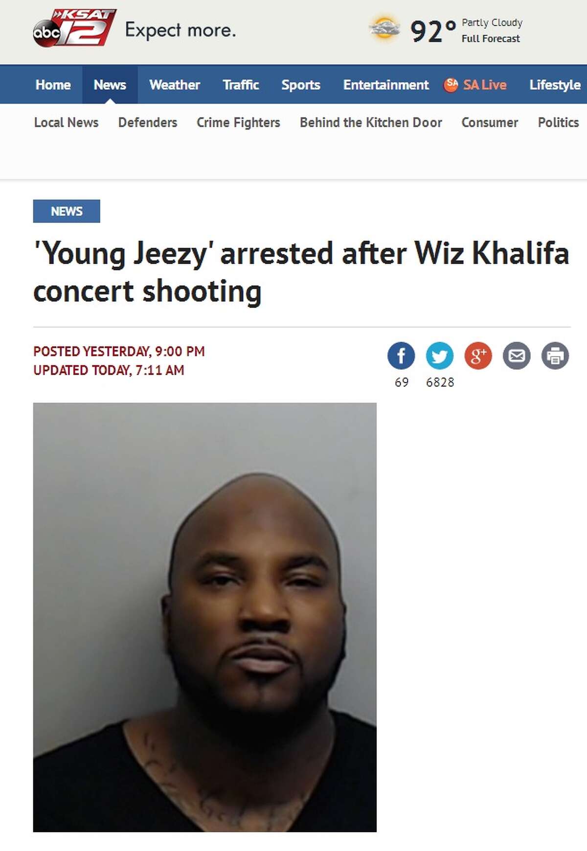 KSAT posts photo of different rapper in viral tweet about Young Jeezy ...