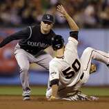 Bumgarner nearly perfect as Giants beat Rockies 3-0 - SFGate