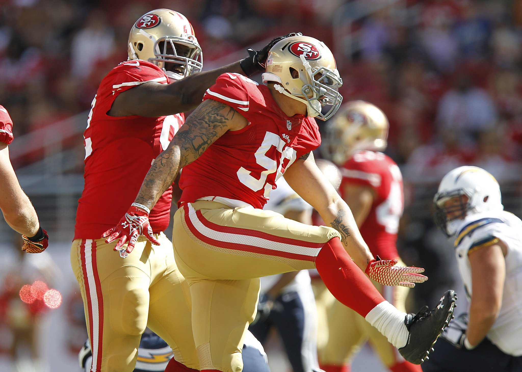 Talented 49ers rookie Aaron Lynch still has a lot to prove