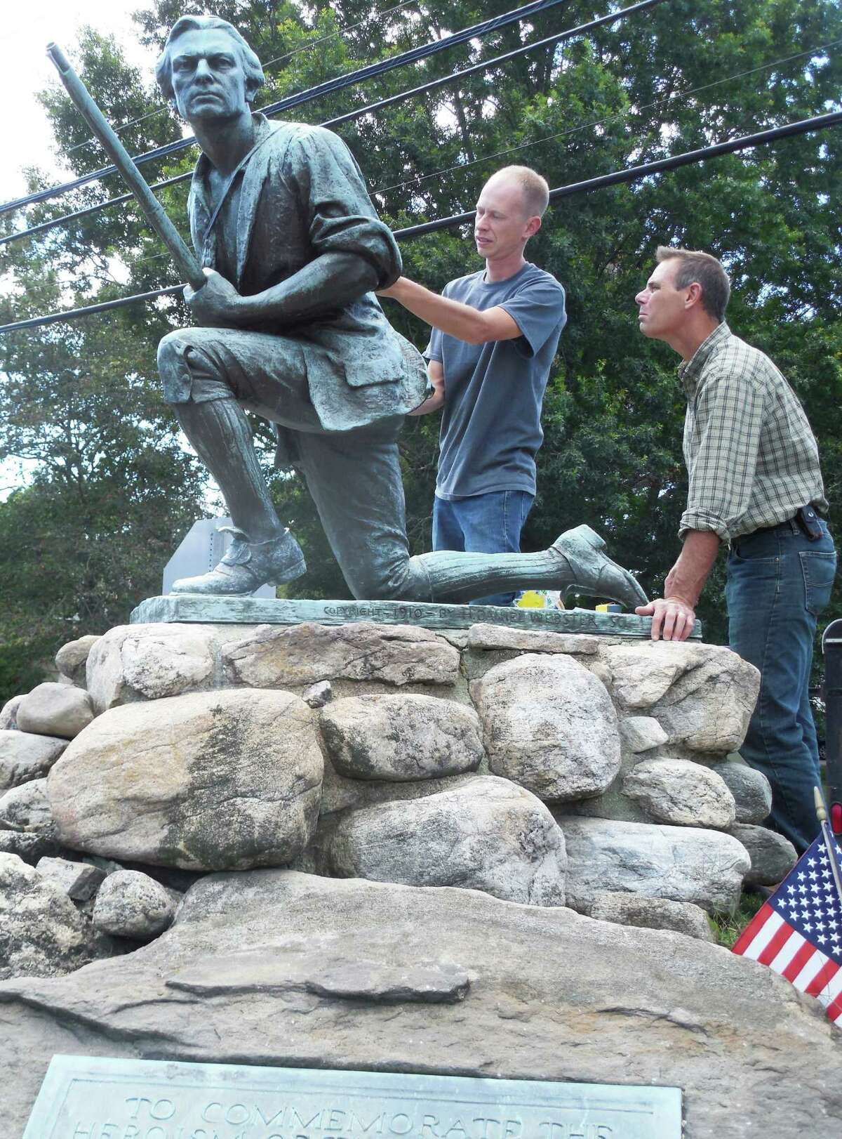 Minute Man statue to shine again
