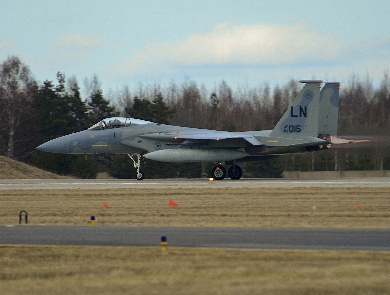 Military pilot was killed in Virginia F-15 crash