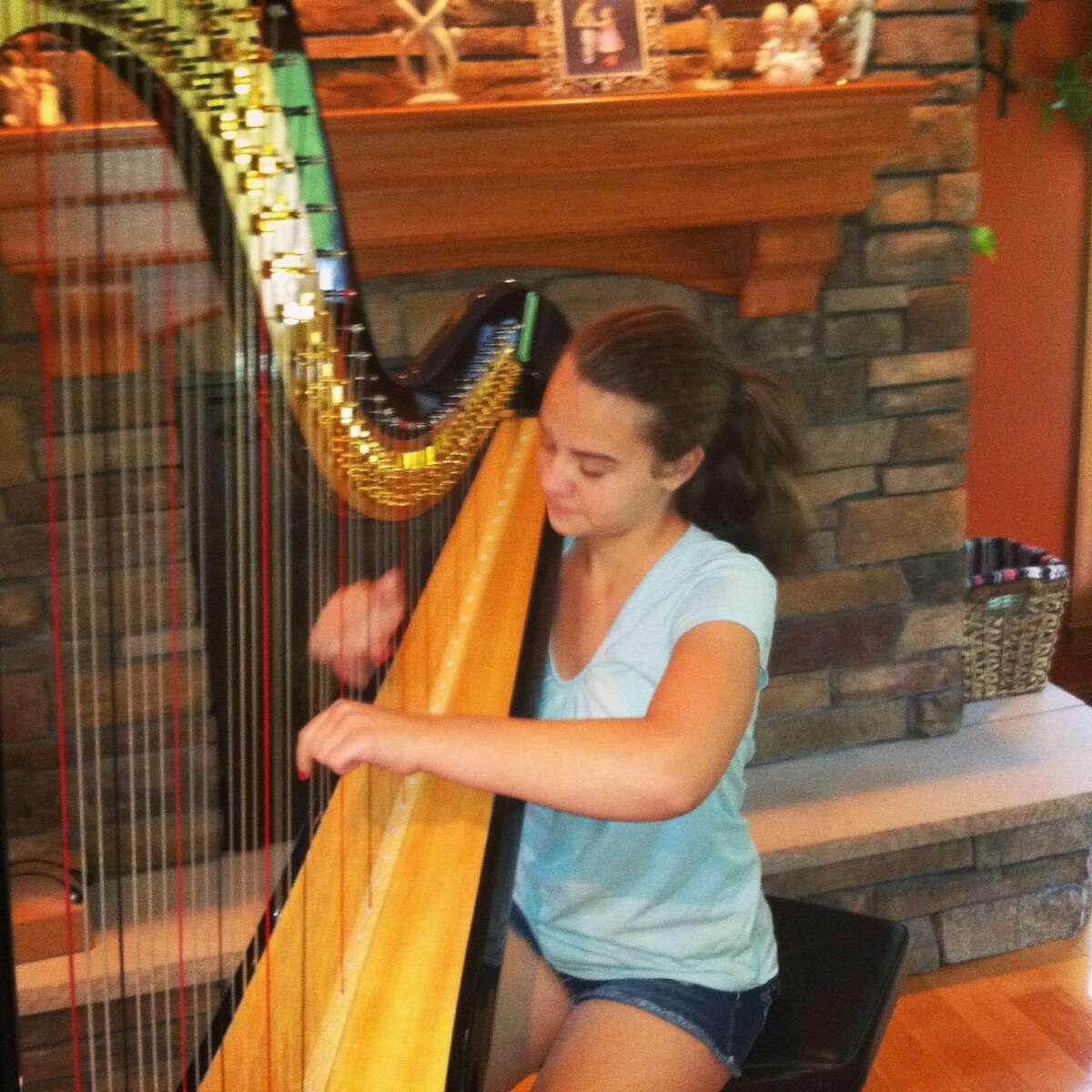 A harpist's high hopes