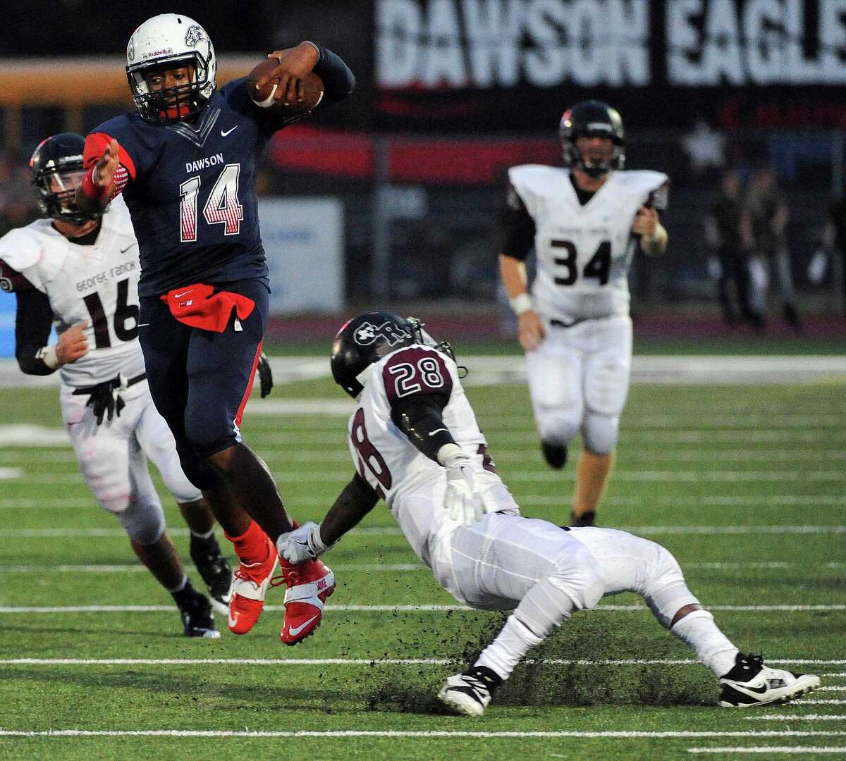 George Ranch knocks off Dawson to start season