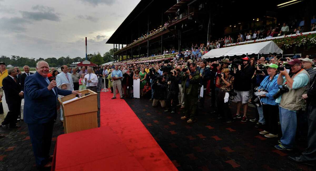 'Interesting' turnout at the track