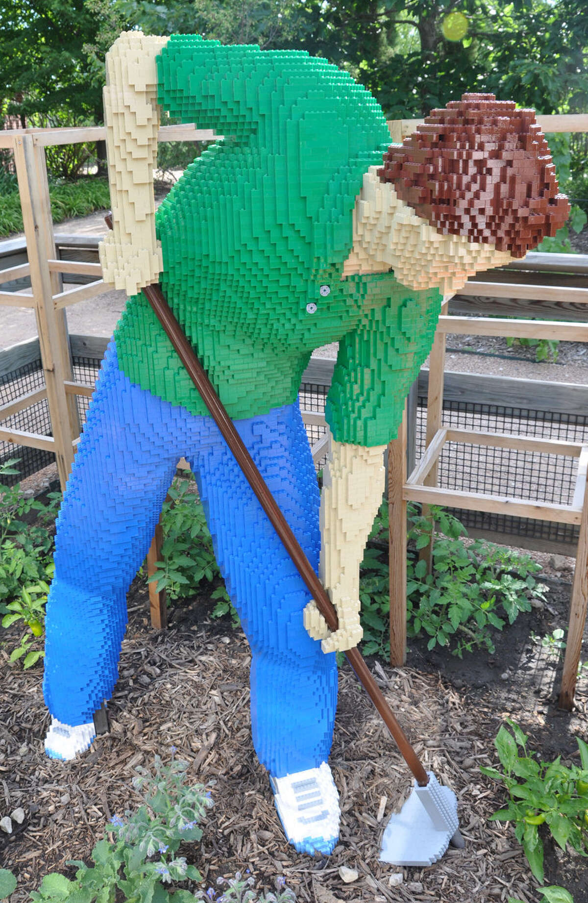 LEGO exhibit connects humans with nature, learning with play