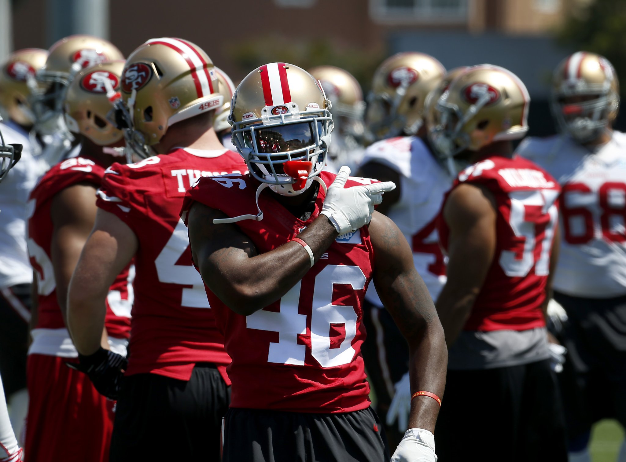 For 49ers' L.J. McCray, a welcome development