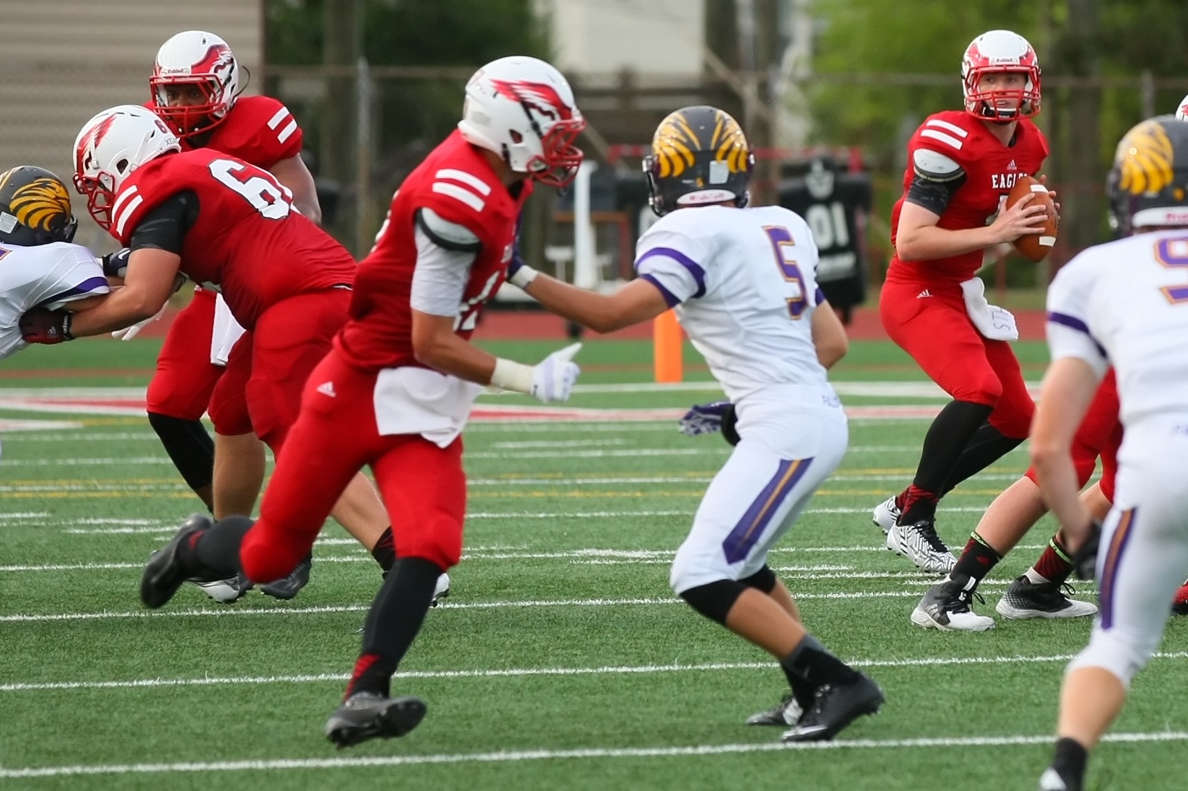 Eagles flying to more than just top of football standings