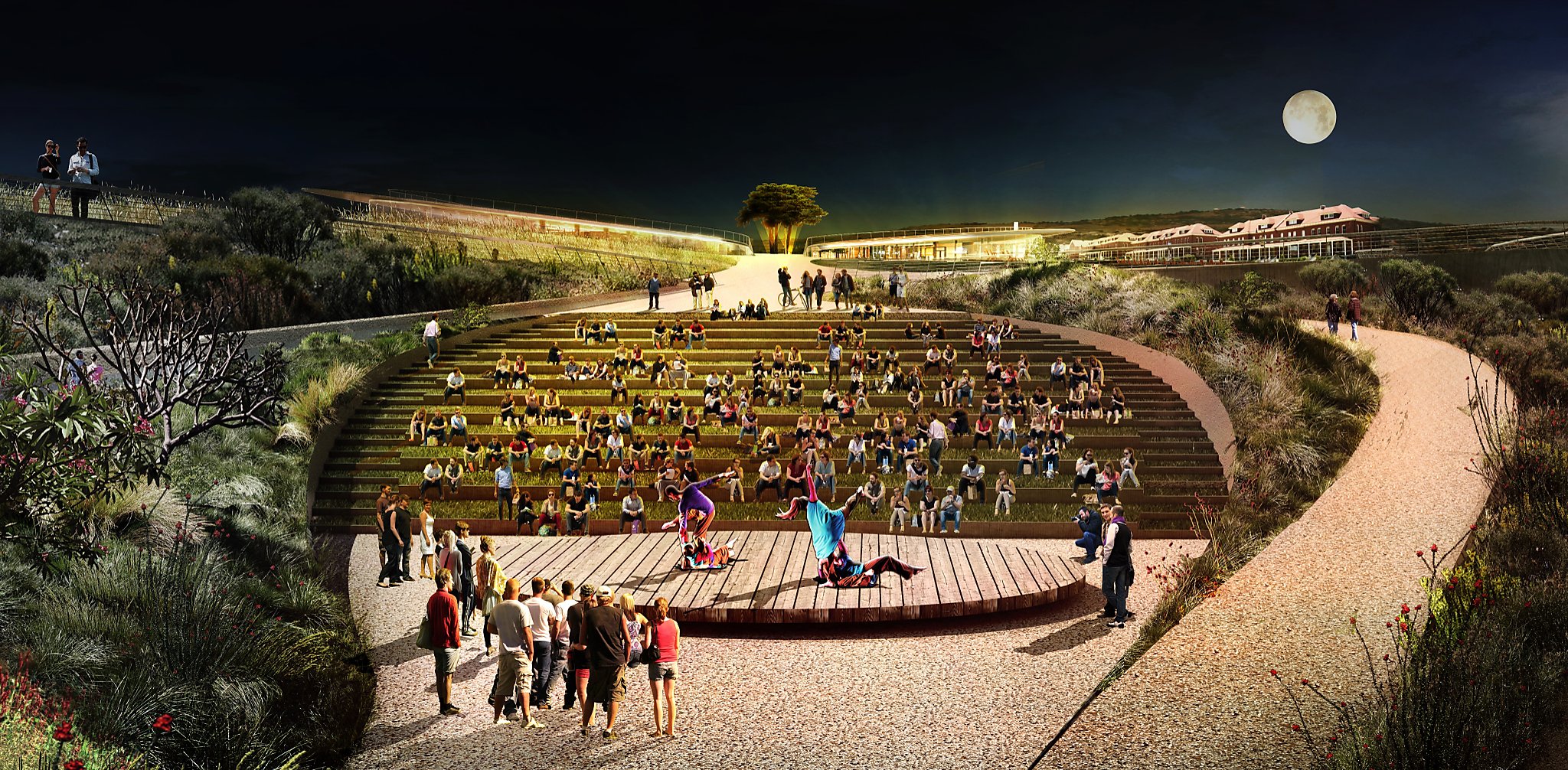 Unveiled: 5 visions for landscape above Crissy Field