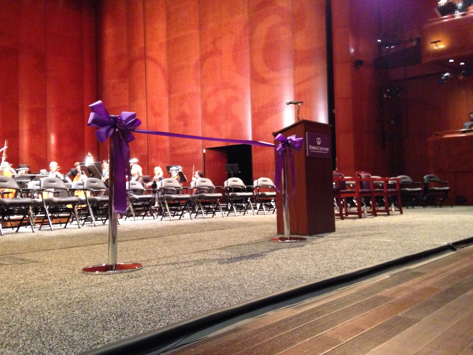 Tobin Center's opening day