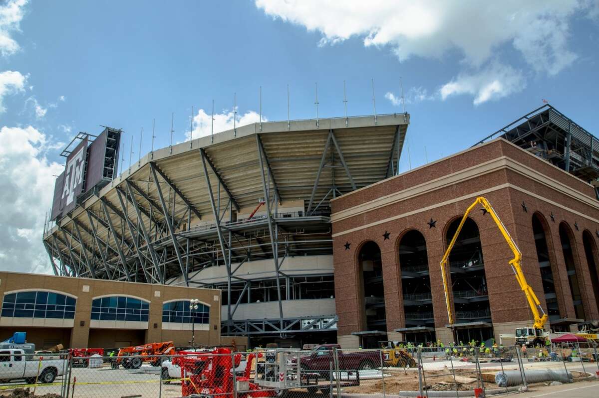 A portion of Kyle Field set for implosion next month