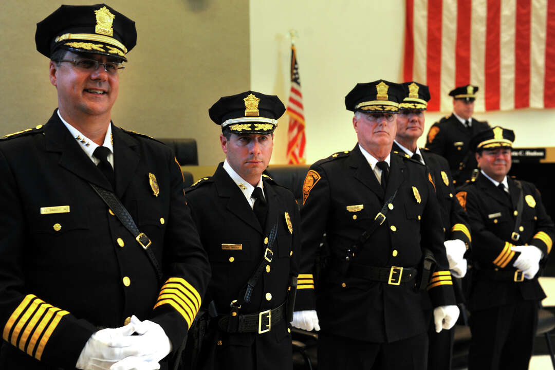 Bridgeport police promote in challenging time
