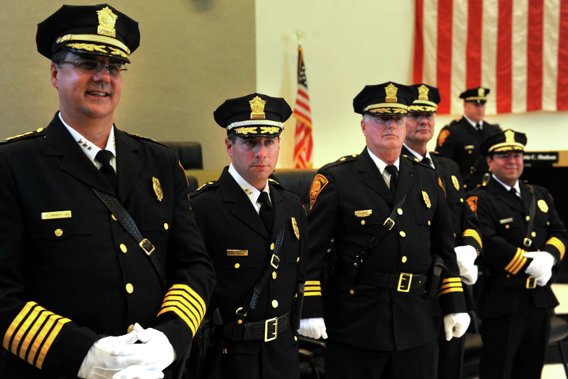 Bridgeport police promote in challenging time