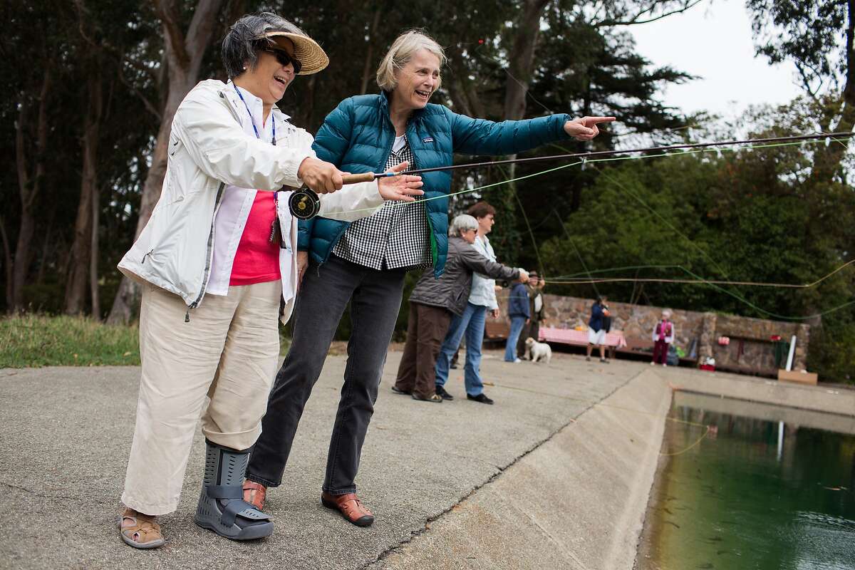 Female veterans learn fly-fishing to cope with trauma