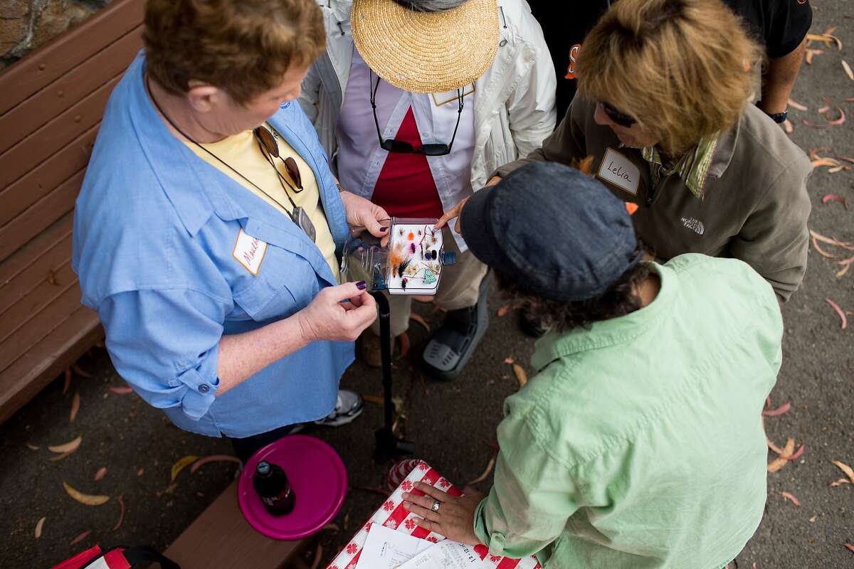 Female veterans learn fly-fishing to cope with trauma