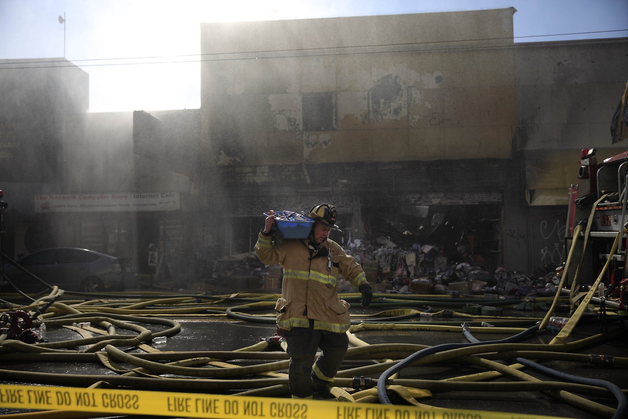 Neighbors slowly recovering after Mission fire