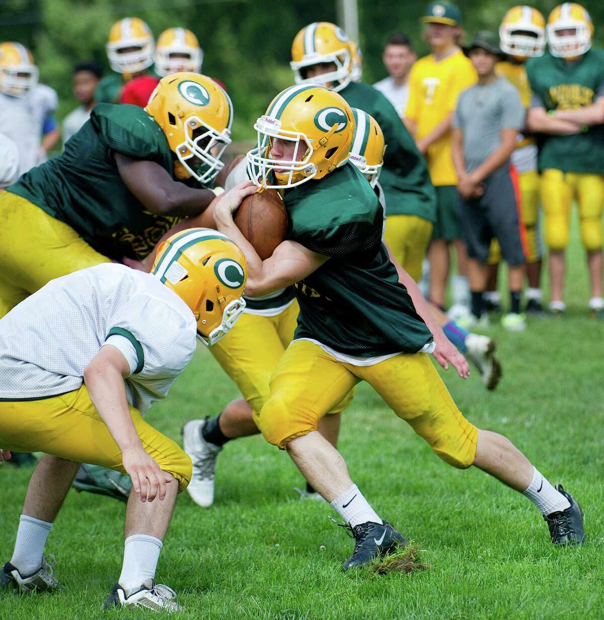Progress for Trinity Catholic football in 2014