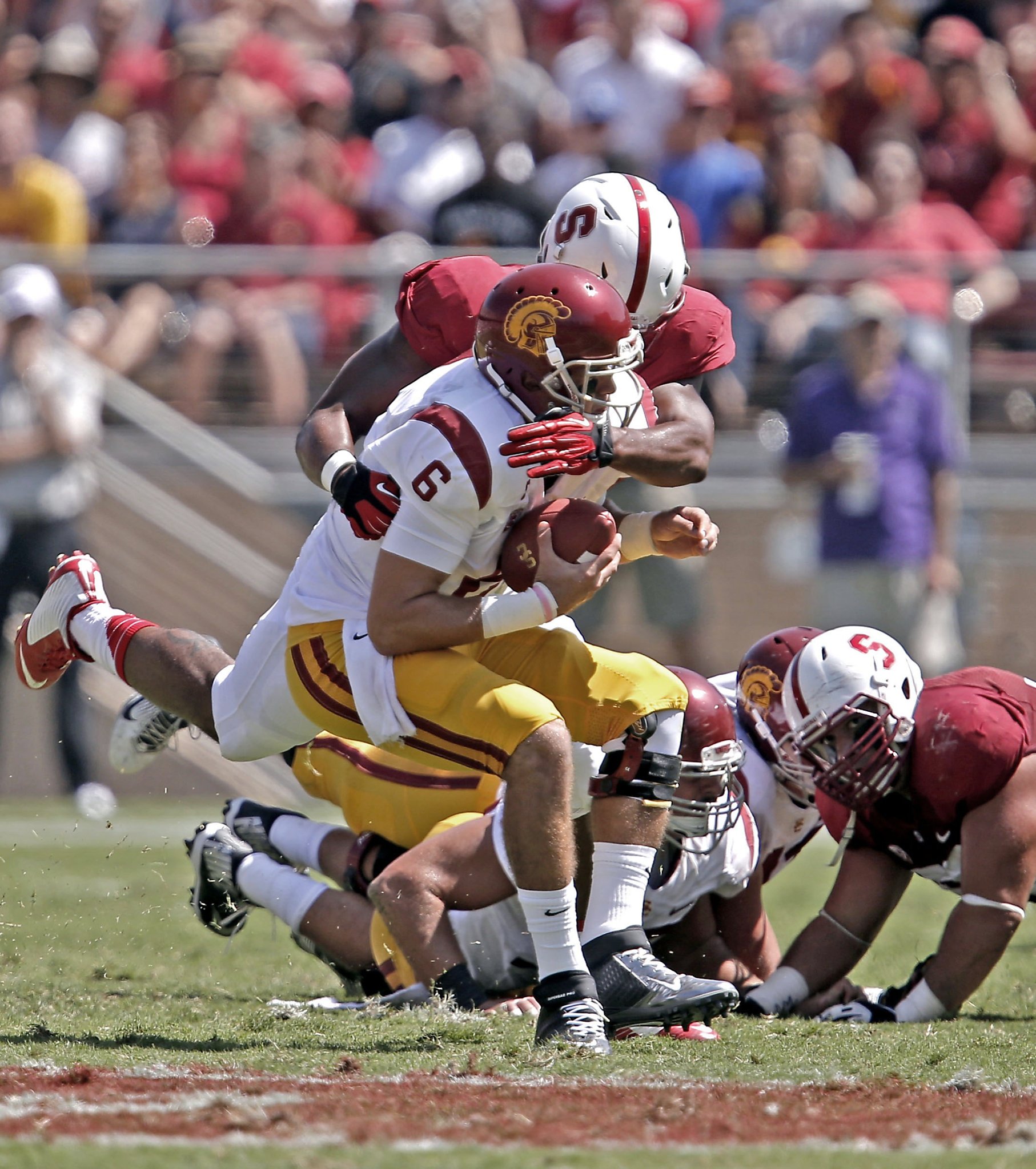 Resurgent USC sends message with big win at Stanford