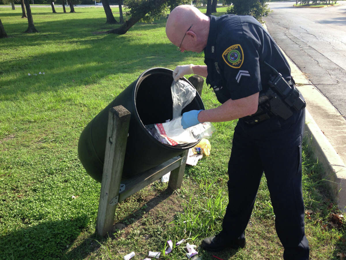 Trash bin discovery hints at armored car robbery