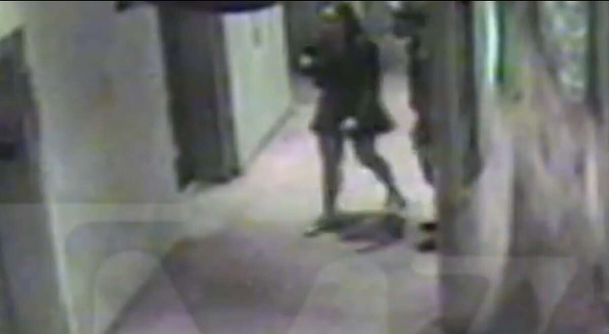 Video appears to show Rice striking fiancee