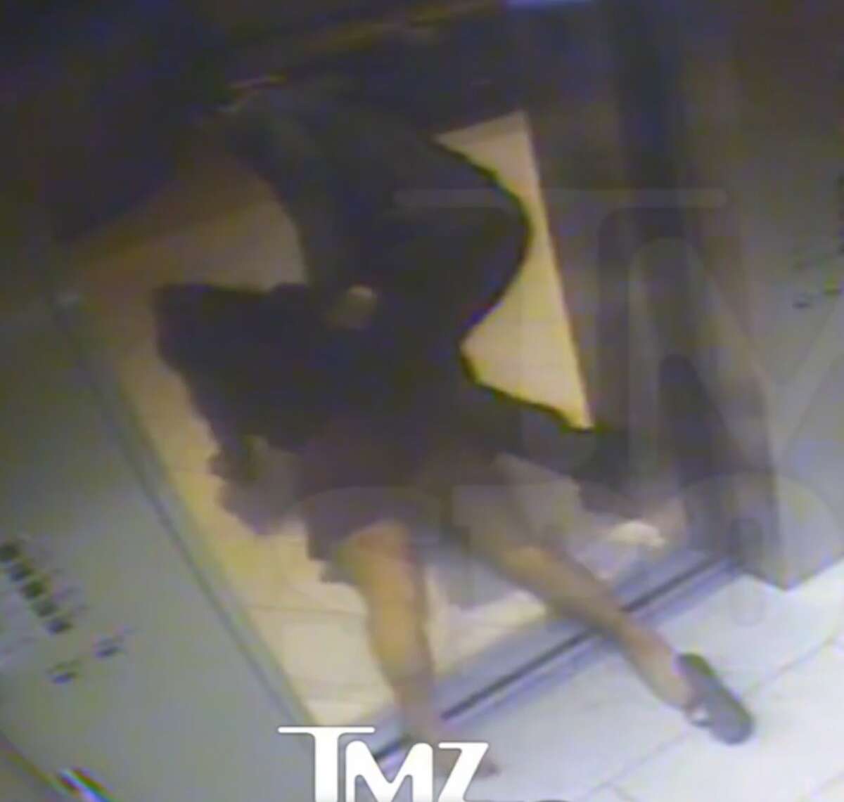 Video appears to show Rice striking fiancee