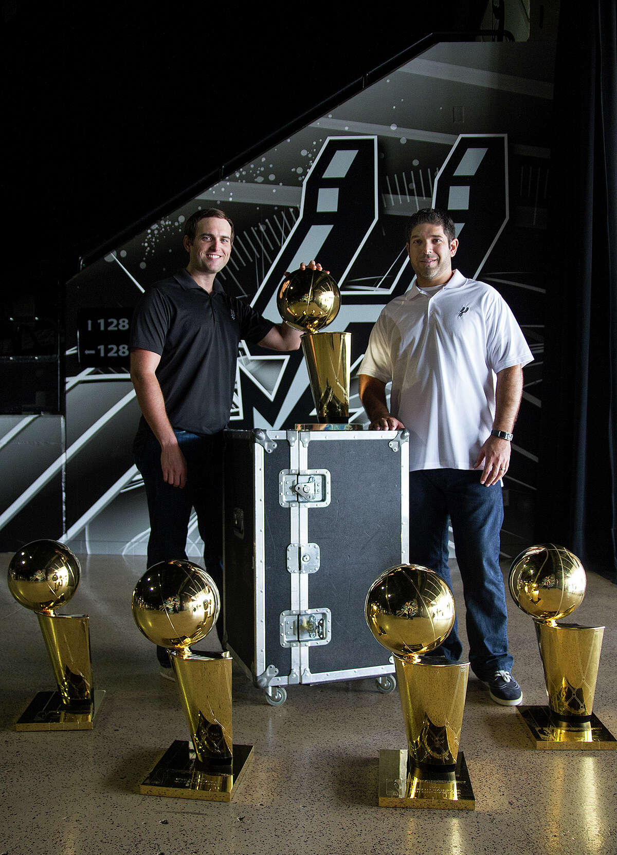 Spurs take a world of selfies on tour with championship trophy