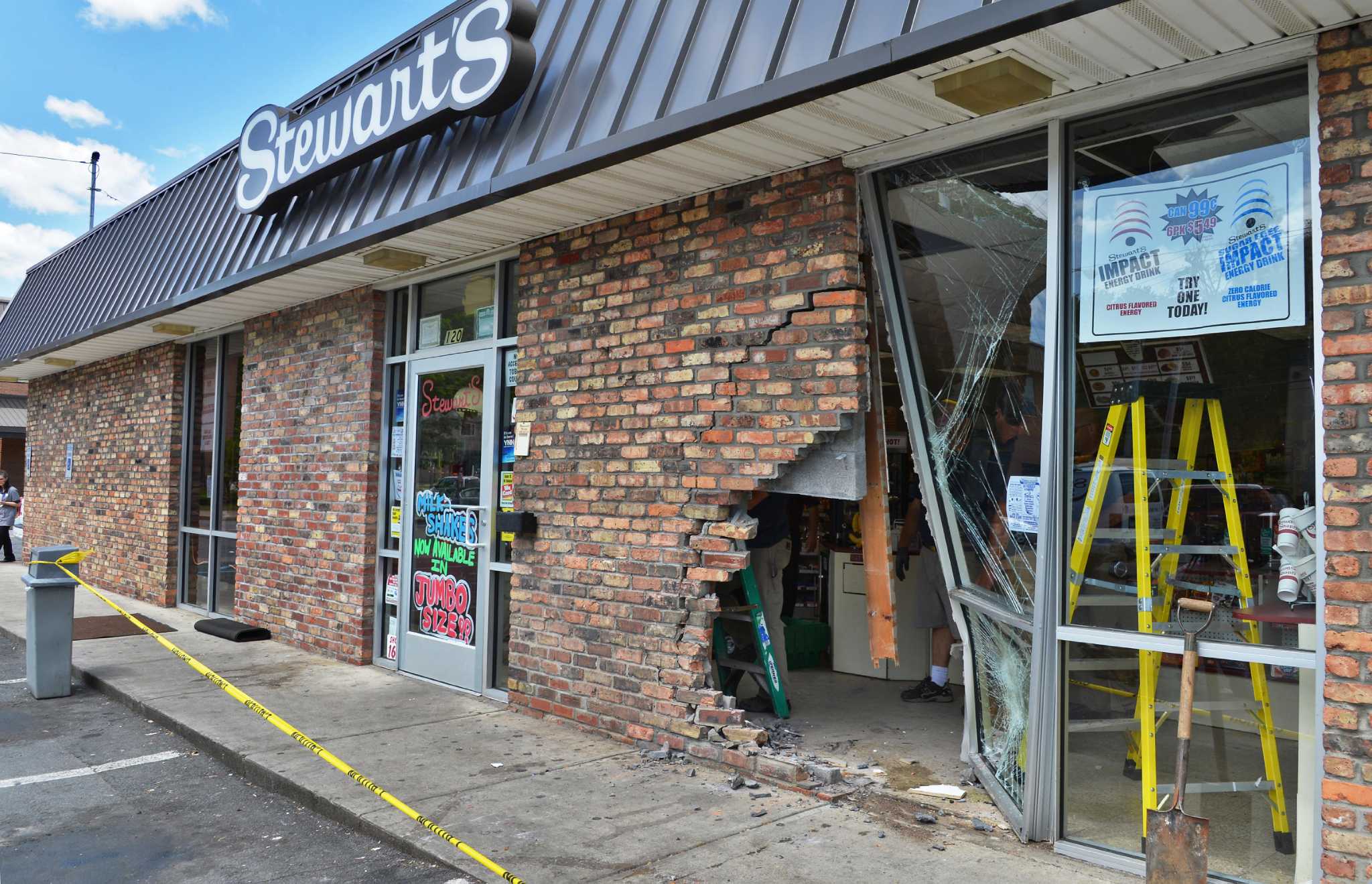 For store patrons, danger at the door