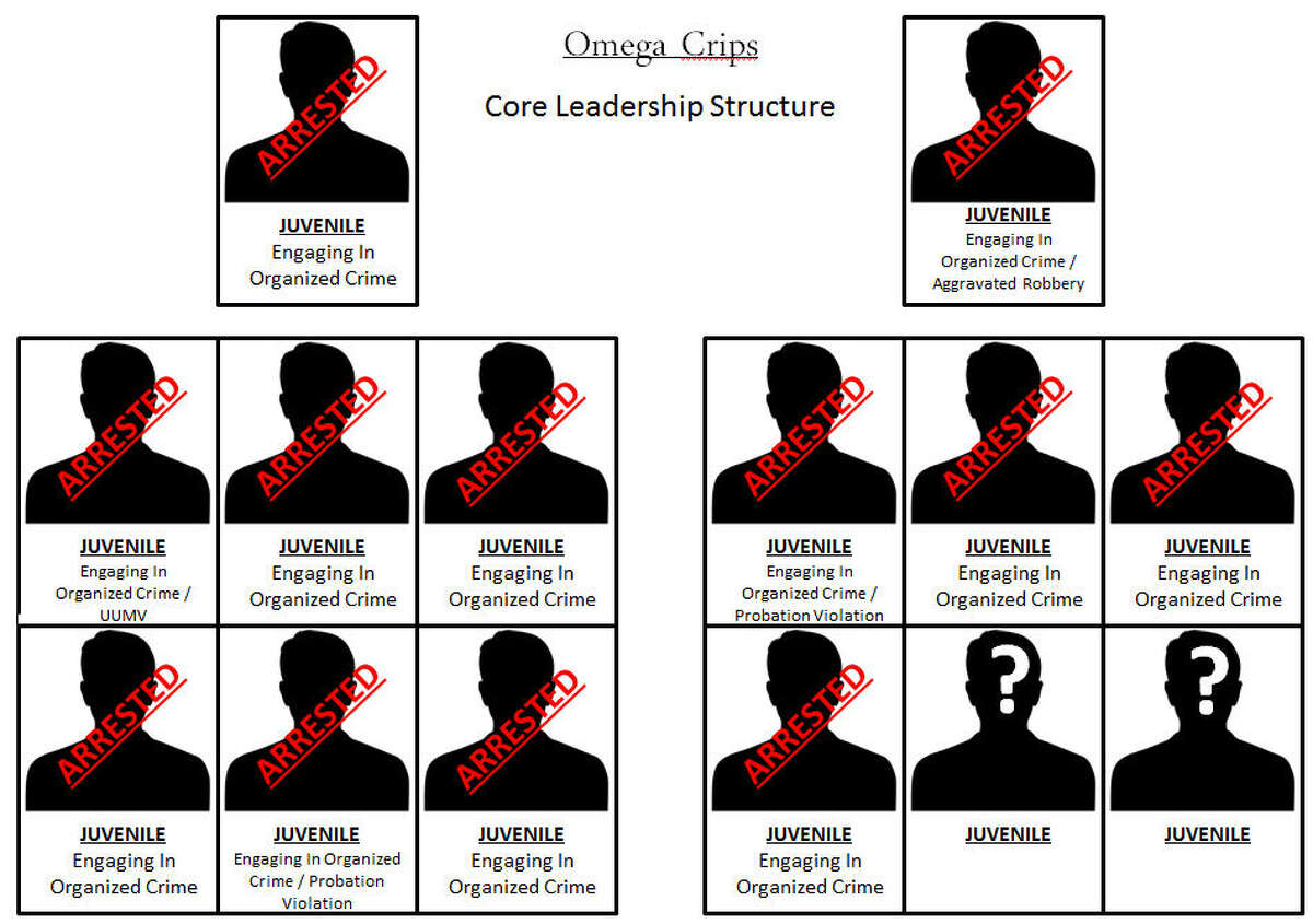 Police: Sweep leads to 30 gang arrests in Galveston