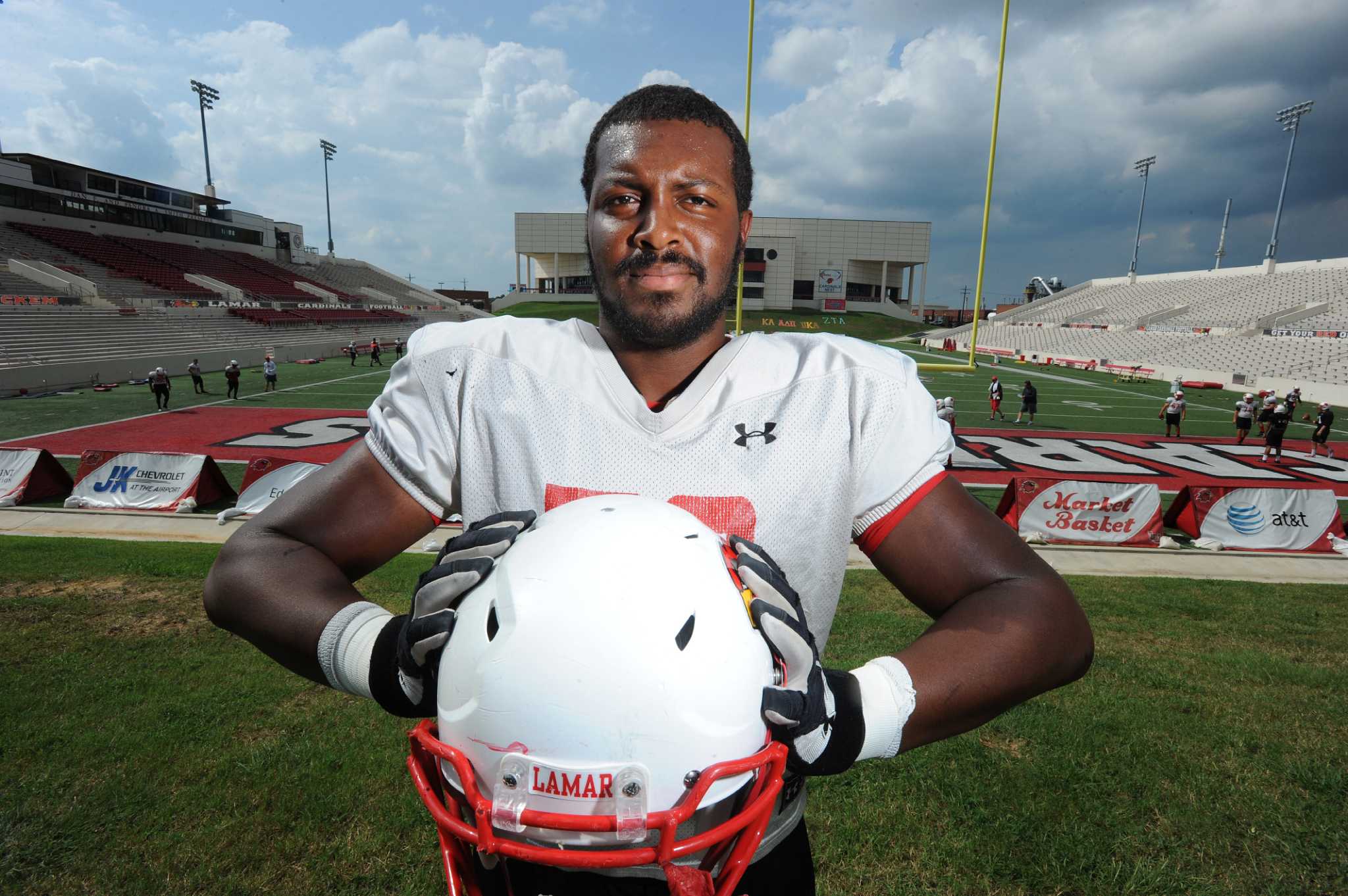 LU's Justin Brock leads on and off the field