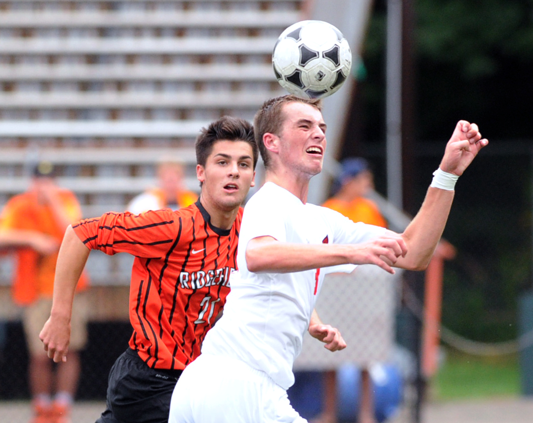 Bartels hat trick lifts Greenwich boys soccer team past Ridgefield