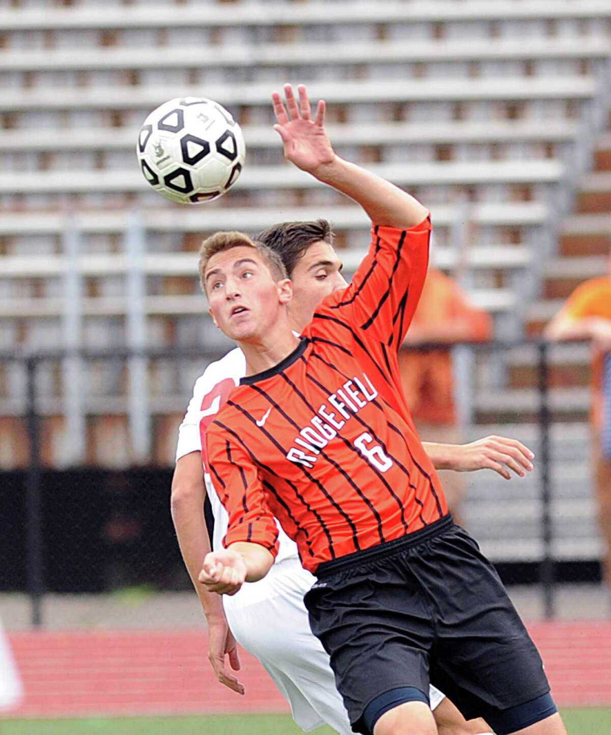 Bartels' hat trick lifts Greenwich boys soccer team past Ridgefield