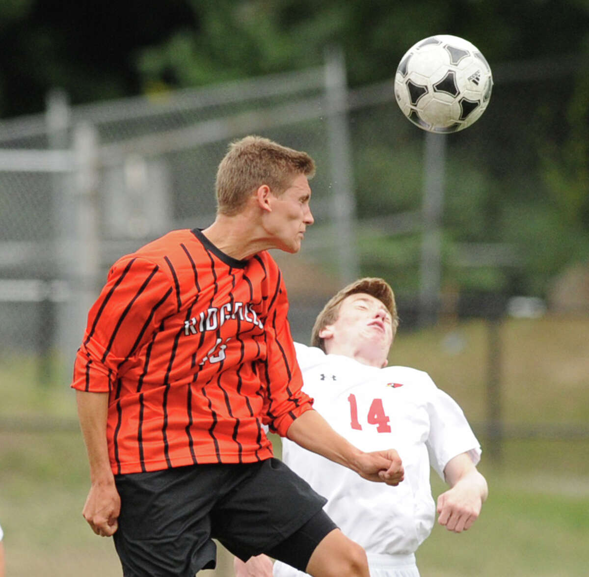 Bartels' hat trick lifts Greenwich boys soccer team past Ridgefield