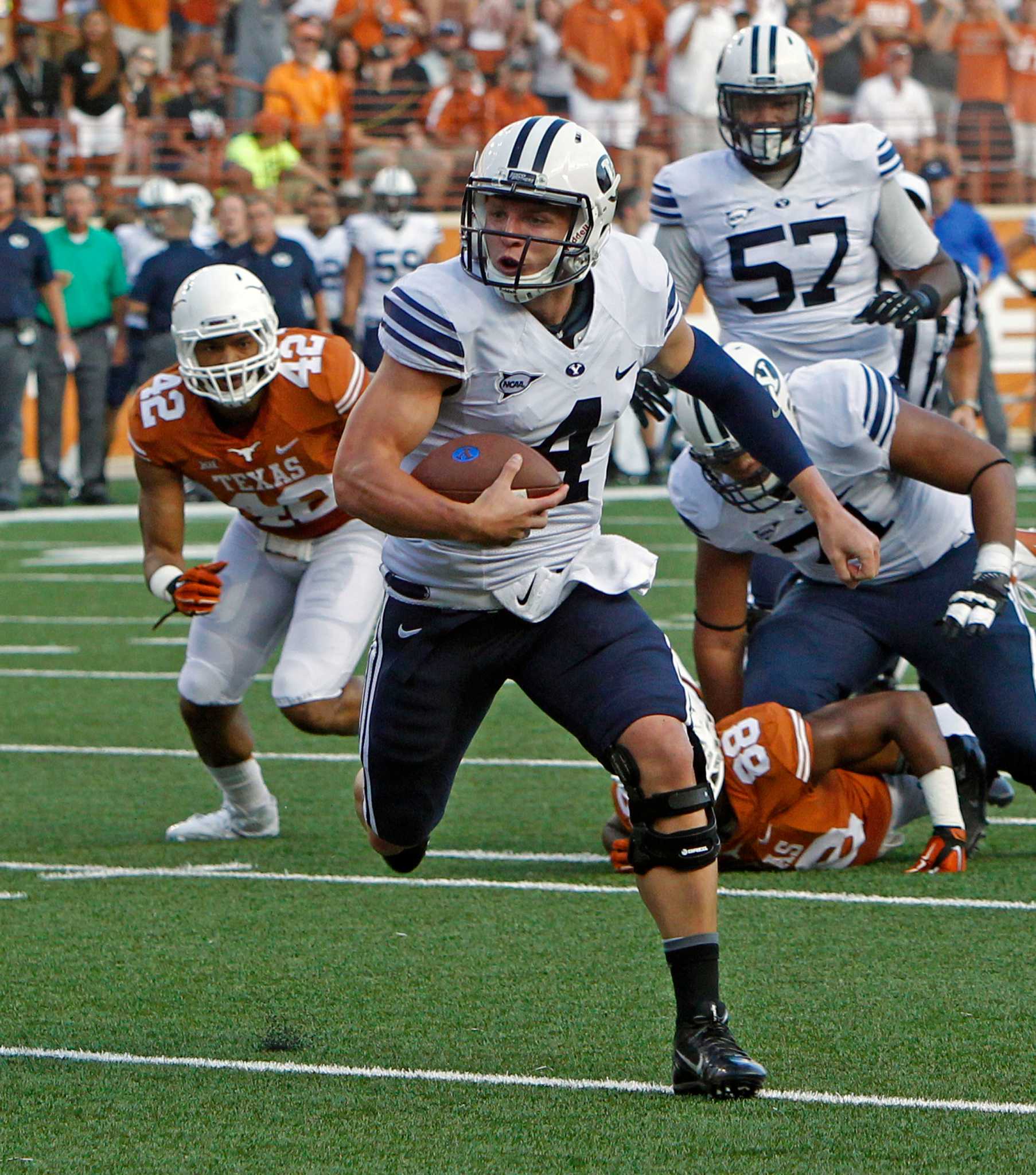 Versatile BYU QB Hill poses challenge for UH